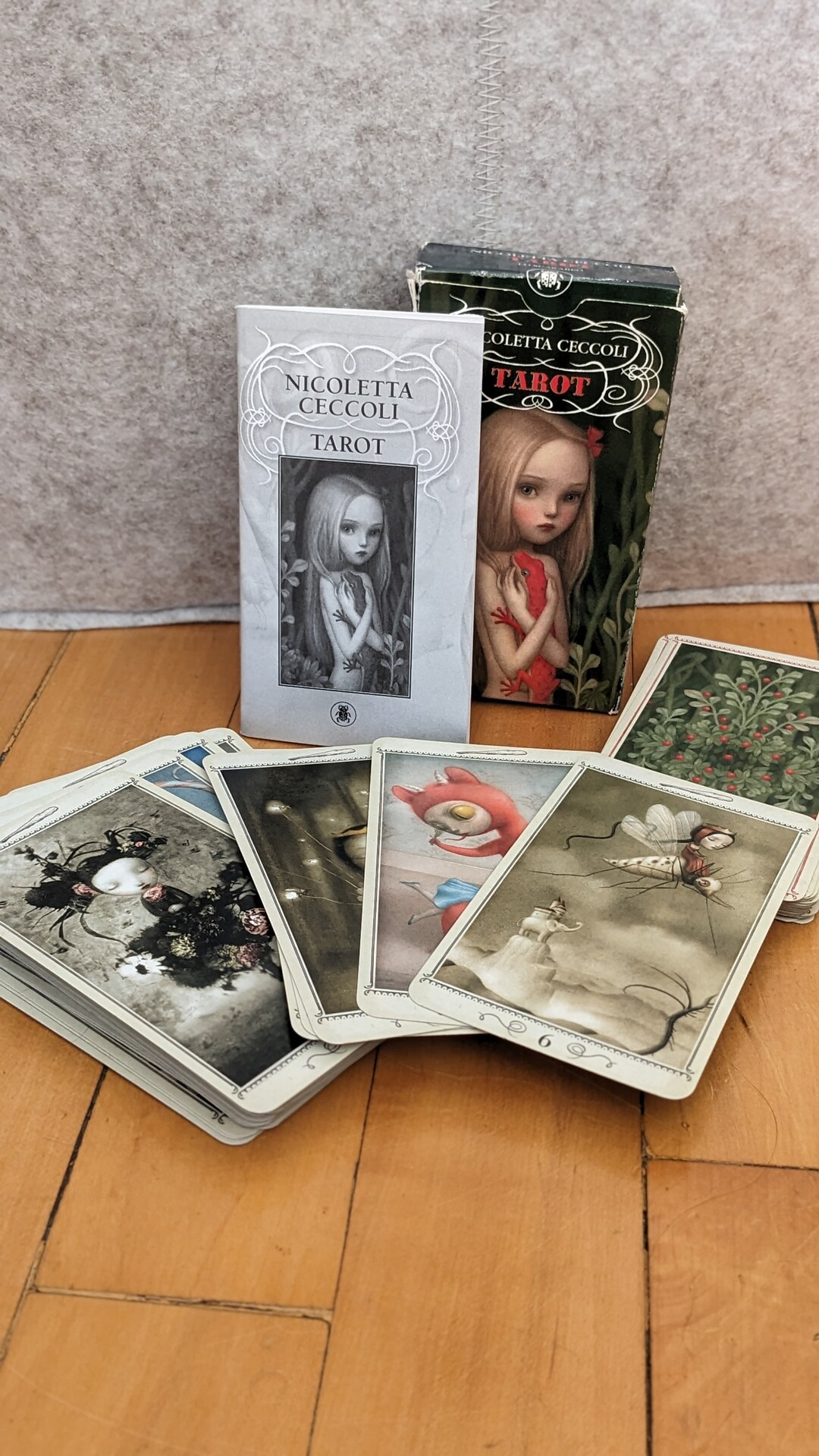 Nicoletta Ceccoli Tarot Deck | Vintage Tarot Card Deck | Unique Tarot ...