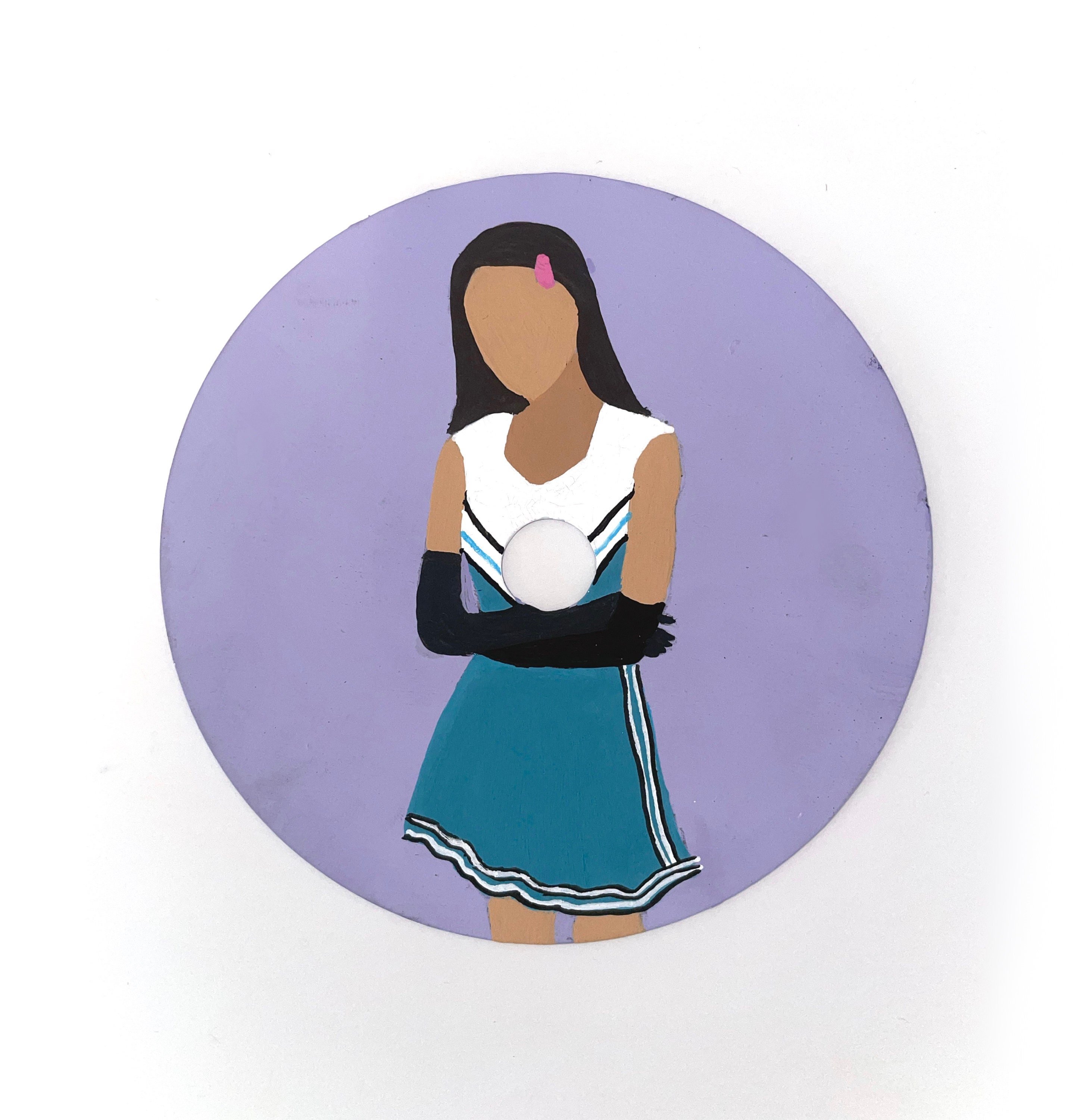 Hand Painted CD Olivia Rodrigo Good 4 U Sour Album - Etsy UK