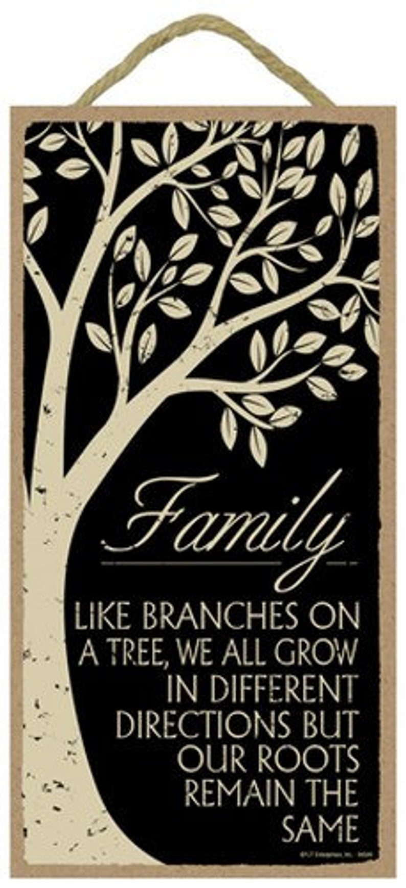 Family Like Branches on A Tree We All Grow in Different Directions ...
