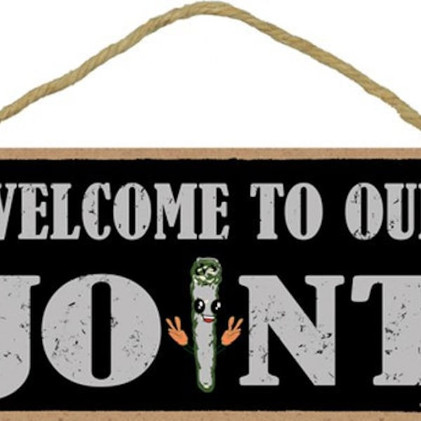 Welcome Weed Sign - Etsy