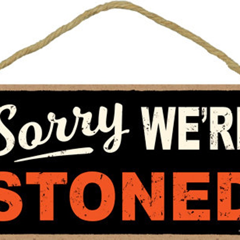 Weed Sign - Etsy