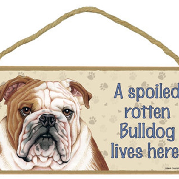 Spoiled Dog Sign - Etsy