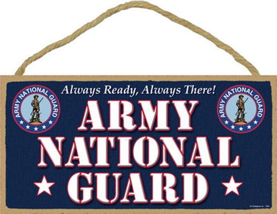 U.S. Army National Guard Always Ready Always There Soldier - Etsy