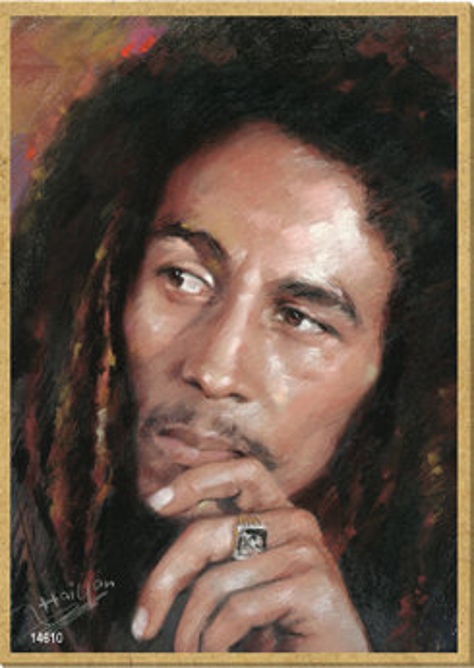 Bob Marley Portrait Song Writer Singer Nice Wood Magnet Fridge | Etsy