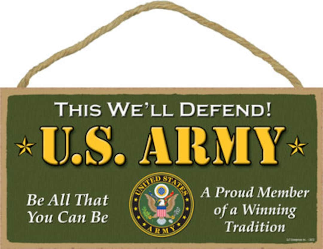 U.S Army Be All You Can Be A Proud Member of A... Military Soldier ...