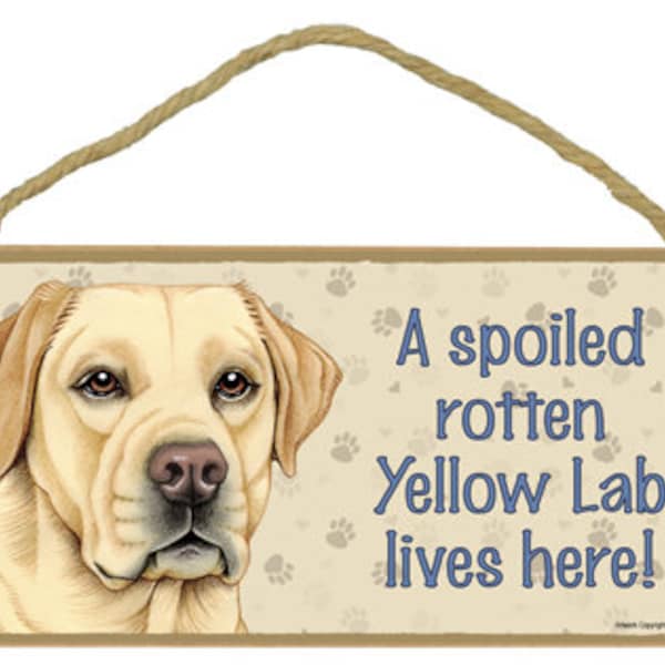 Yellow Lab Decor - Etsy