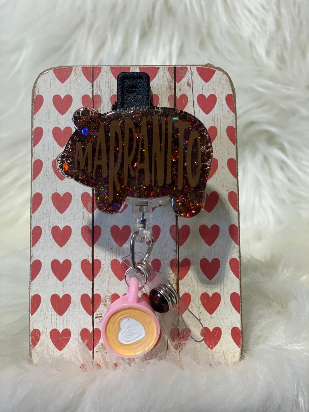 Marranito Badge Reel - Etsy