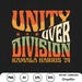 Unity Over Division Kamala Harris 24 Svg Png Harris Over Trump Gift for ...