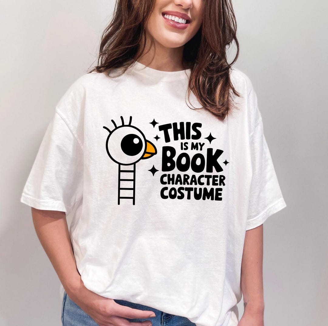 This is My Book Character Costume Png Svg Group School Literary Svg Png ...