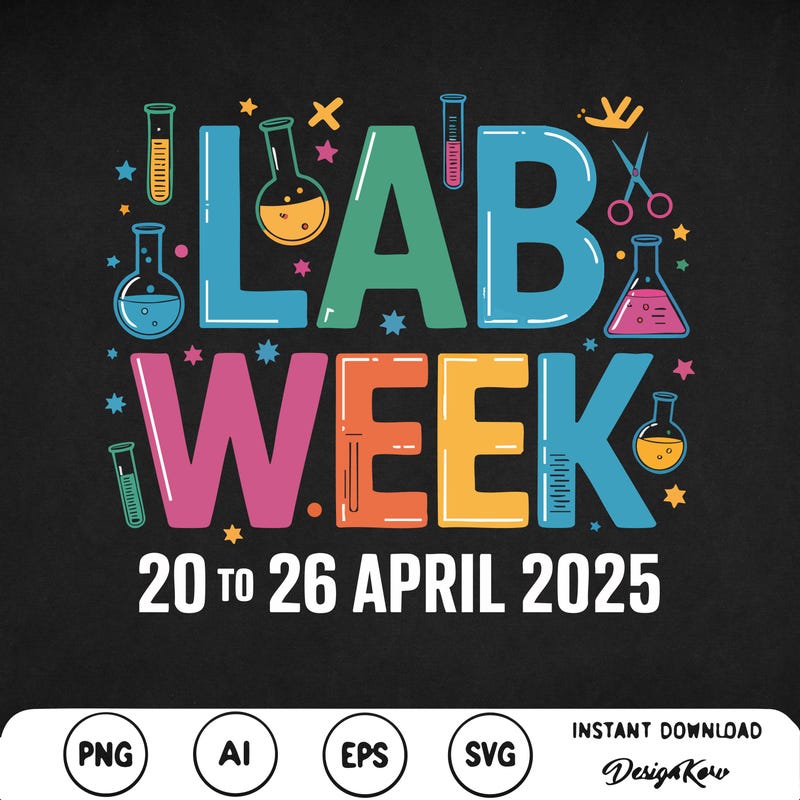 Lab Week 2025 Printables - Etsy