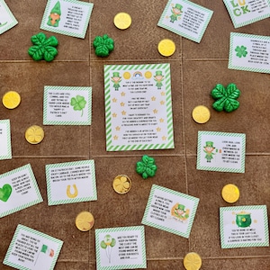 Leprechaun Treasure Hunt | Leprechaun Letter | St Patricks Day Treasure ...