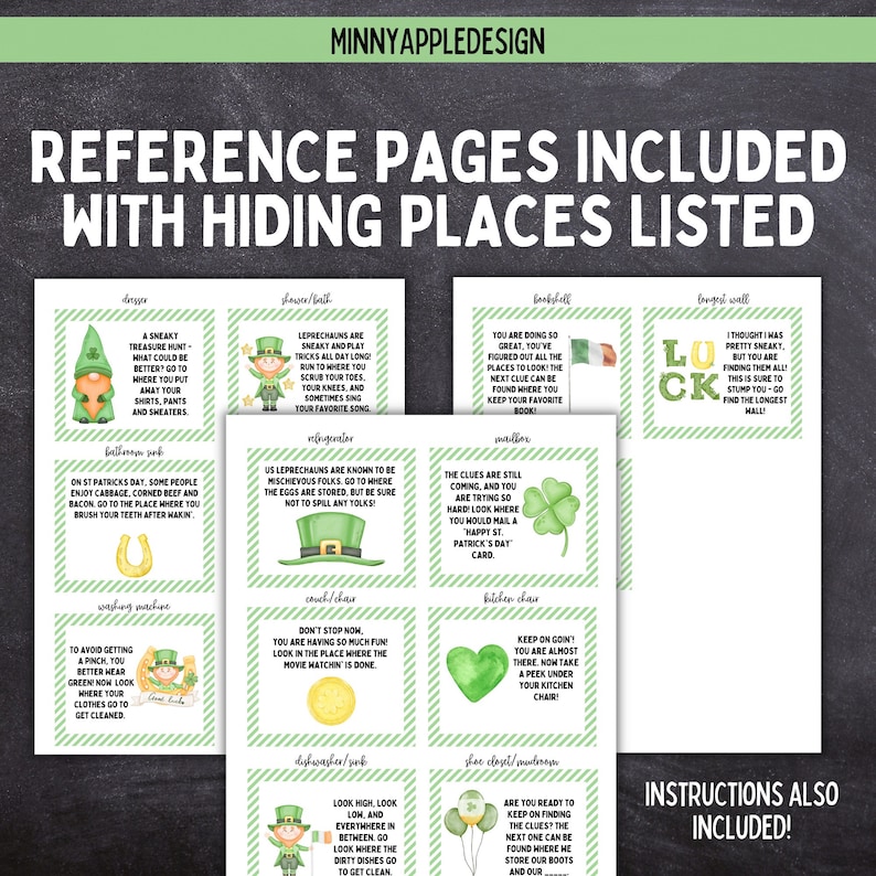 Leprechaun Treasure Hunt | Leprechaun Letter | St Patricks Day Treasure ...