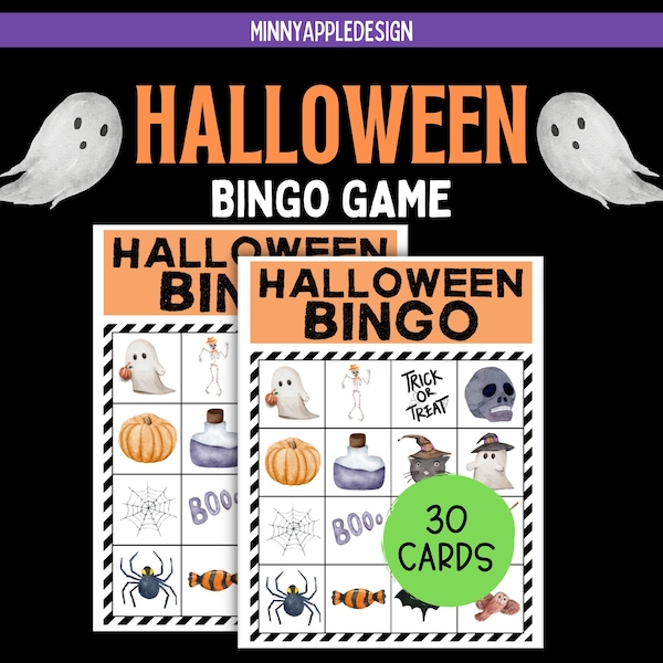 Halloween Bingo - Etsy