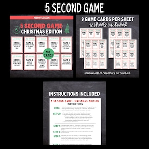 Ultimate Printable Christmas Game Bundle | Printable Christmas Games ...