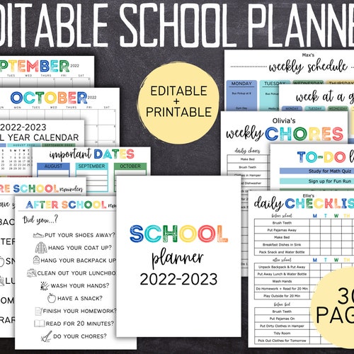 Printable After School Checklist Reminders for Kids - Etsy