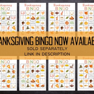 Thanksgiving Printable Games Thanksgiving Games Bundle - Etsy
