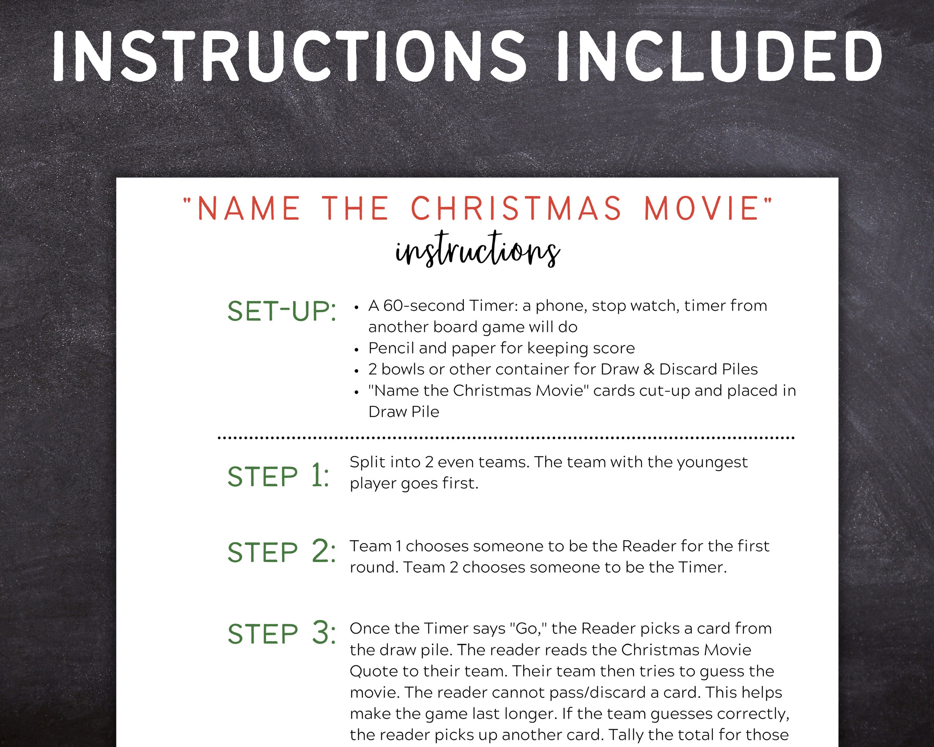 Name the Christmas Movie Game Printable Christmas Game - Etsy Australia