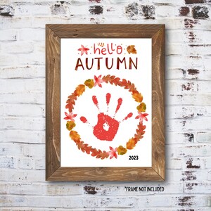 Fall Handprint Crafts | Fall Preschool Crafts | Toddler Craft | Fall ...