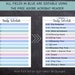 Printable Editable Daily Schedule Homeschool Daily Routine Distance ...
