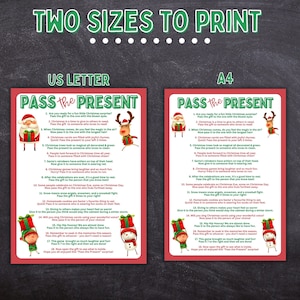 Christmas Pass the Present Game | Christmas Party Game | Christmas ...