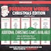 Christmas Category Race Printable Game | Christmas Party Game ...