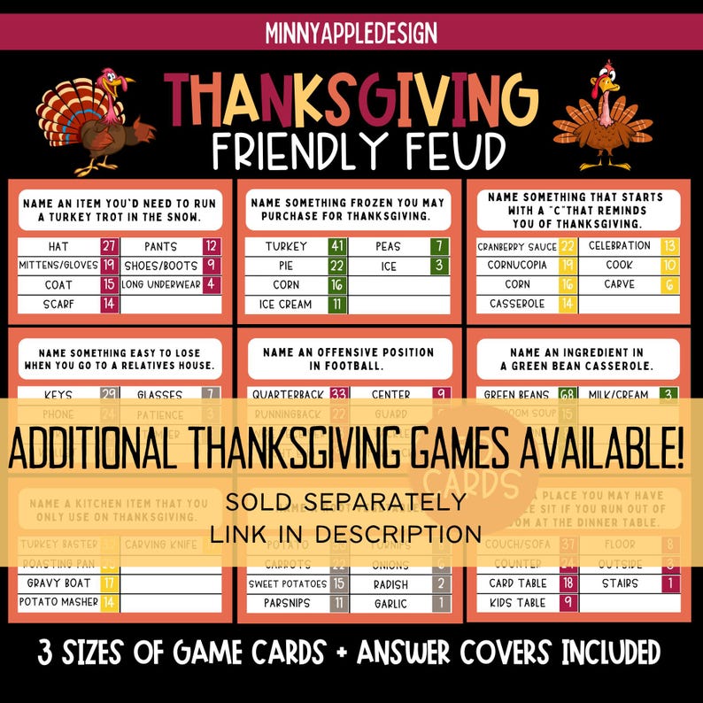 Printable Thanksgiving Trivia Game | Thanksgiving Trivia Questions ...