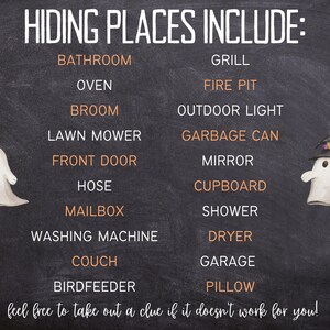 Halloween Scavenger Hunt for Kids Indoor and Outdoor - Etsy