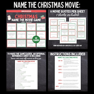 Ultimate Printable Christmas Game Bundle | Printable Christmas Games ...