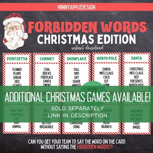 Printable Christmas Game Bundle | Christmas Party Games | Christmas ...