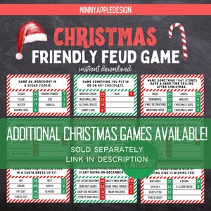 Printable Christmas Trivia Game | Christmas Party Game | Christmas Game ...