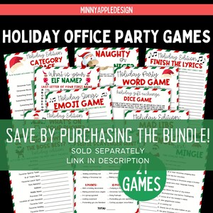 Holiday Selfie Scavenger Hunt Game | Office Party Game | Work Party ...