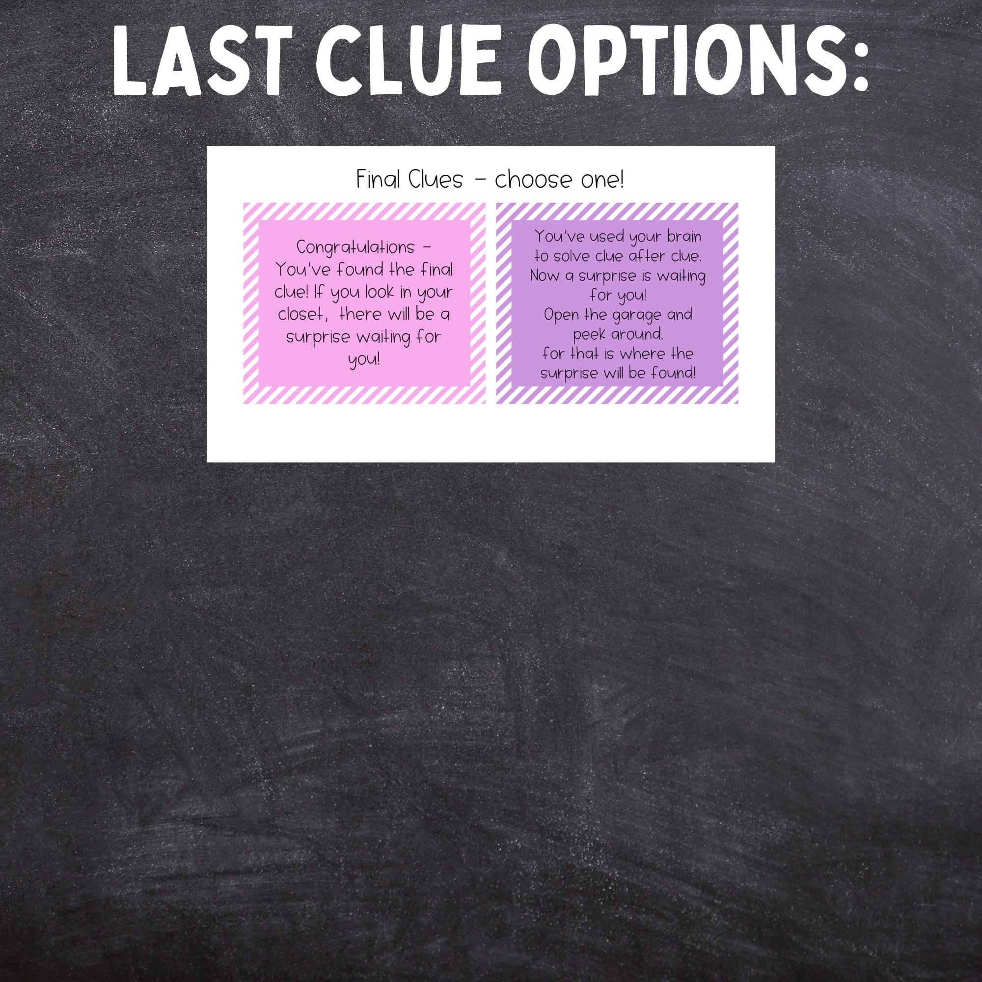 Easter Egg Hunt Clue Cards | Indoor and Outdoor Printable Easter Egg ...