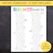 Printable SUMMER Bucket List US Letter A4 Poster Size US - Etsy Canada
