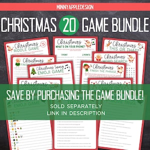 Christmas Song Trivia Game | Finish the Lyrics | Christmas Printable ...