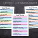 Printable Editable Daily Schedule Homeschool Daily Routine Distance ...