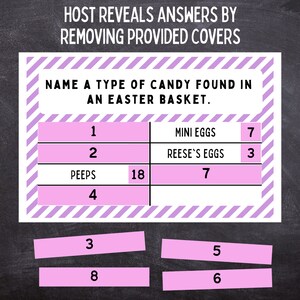 Easter Friendly Feud Game | Printable Easter Game | Easter Party Game ...