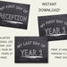 First AND Last Day of School Printable Signs UK Version 8 by 10 Inches ...