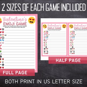 Valentines Day Printable Games Valentines Games Bundle - Etsy