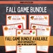 Fall Trivia | Fall Printable Game | Fall Party Game | Thanksgiving Game ...