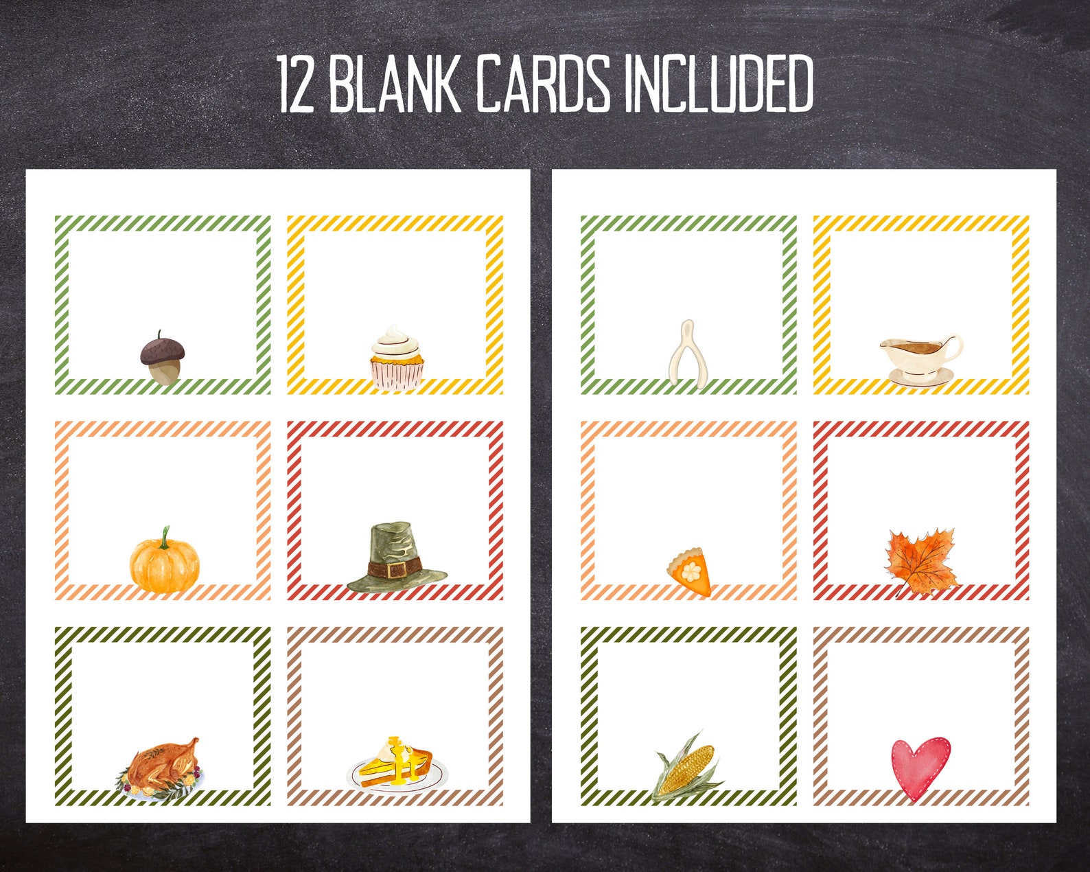 Thanksgiving Scavenger Hunt for Kids Instant Download PDF - Etsy