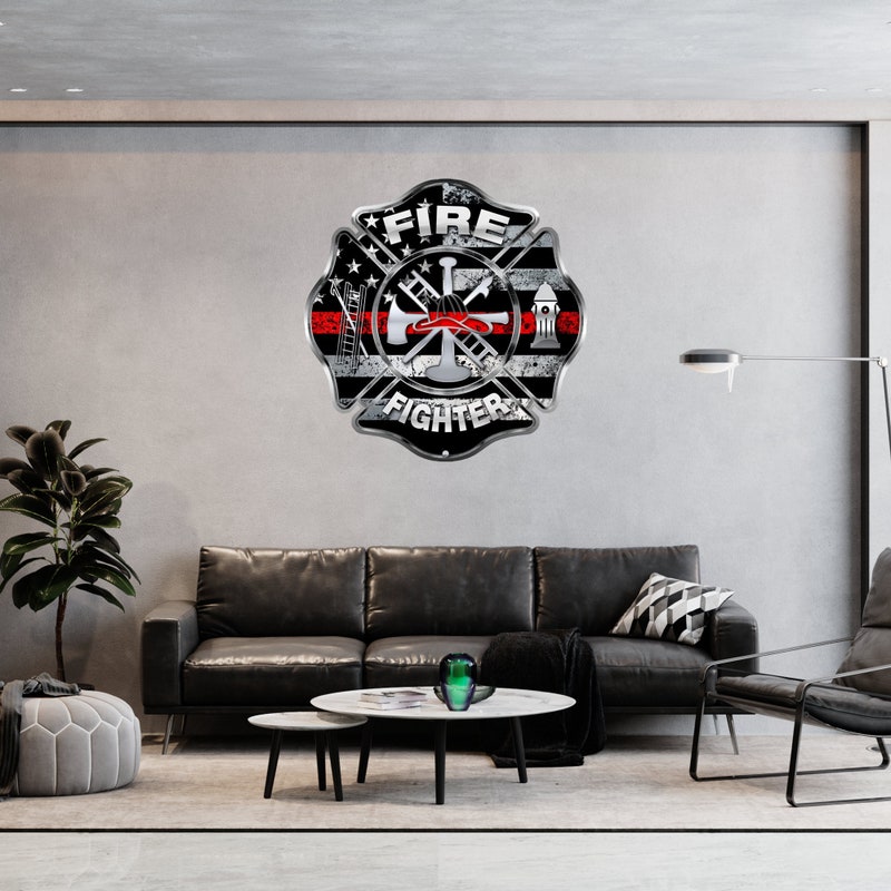 Firefighter Decor - Etsy