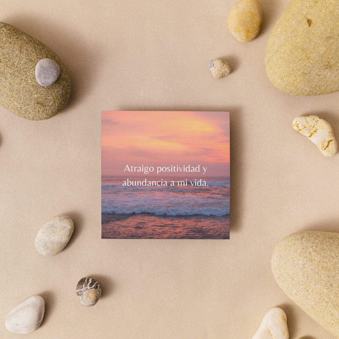 Spanish Affirmation Printable Cards for Women, Daily Self Care ...