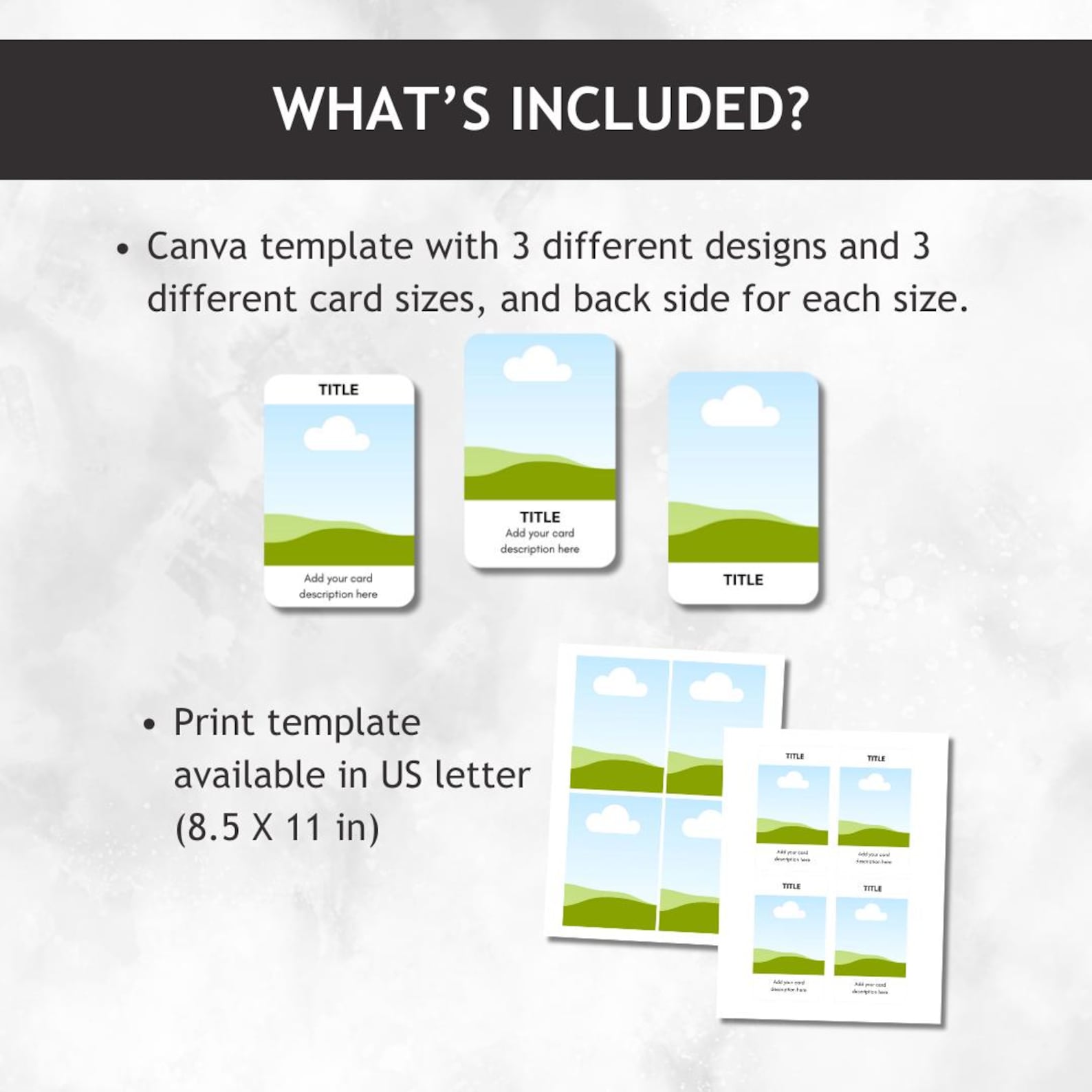 Oracle Tarot Cards Canva Template, Customizable Affirmation Card ...