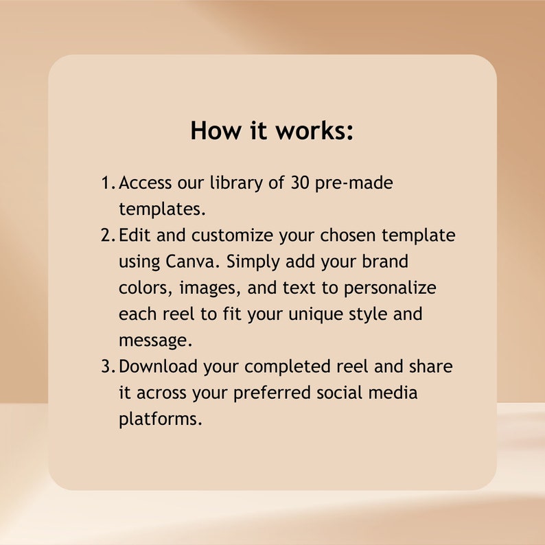 Affirmations Reel Templates, Life Coach, Aesthetic Reel Templates ...