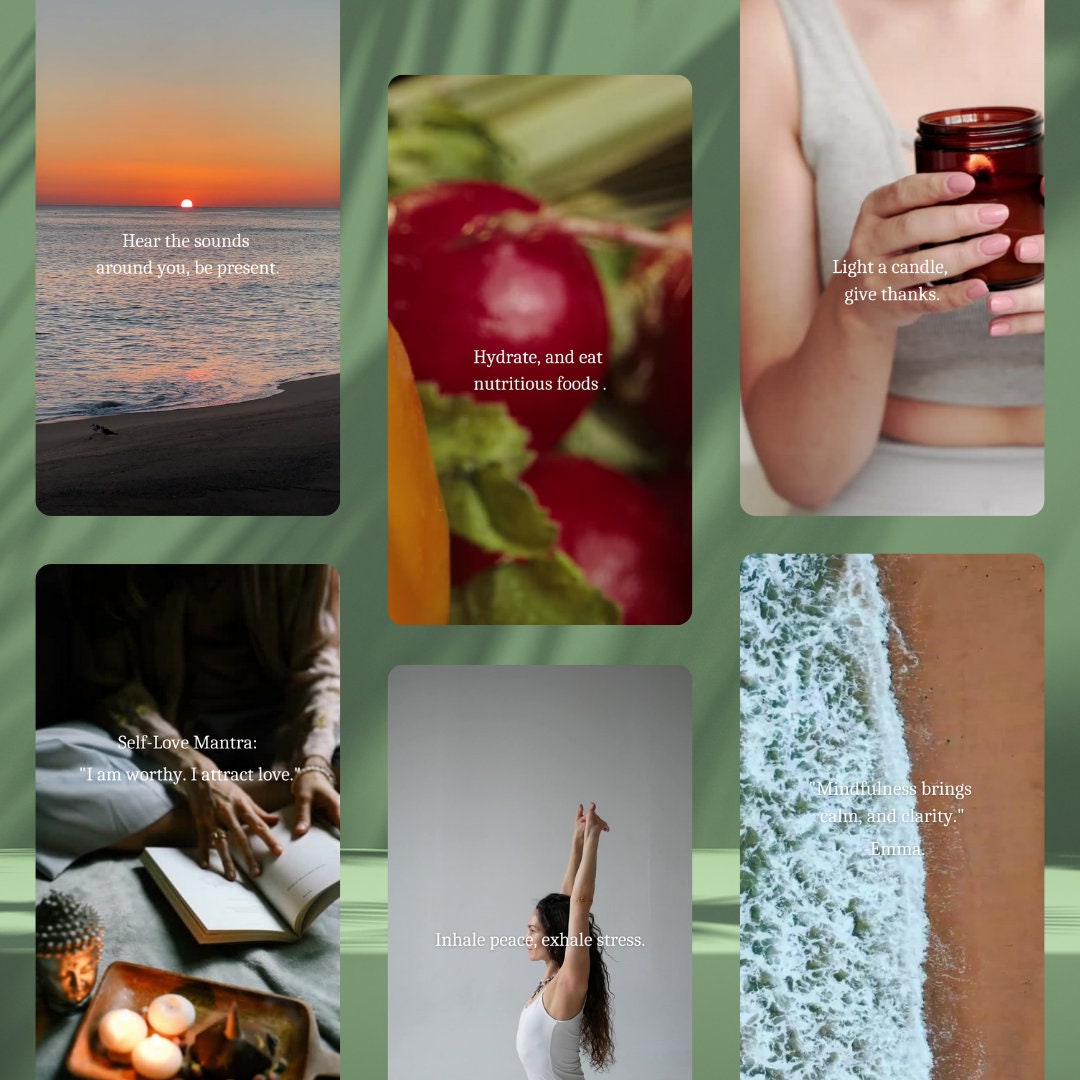 Wellness Reel Templates, Mindfulness Reel Template, Life Coach Reels ...