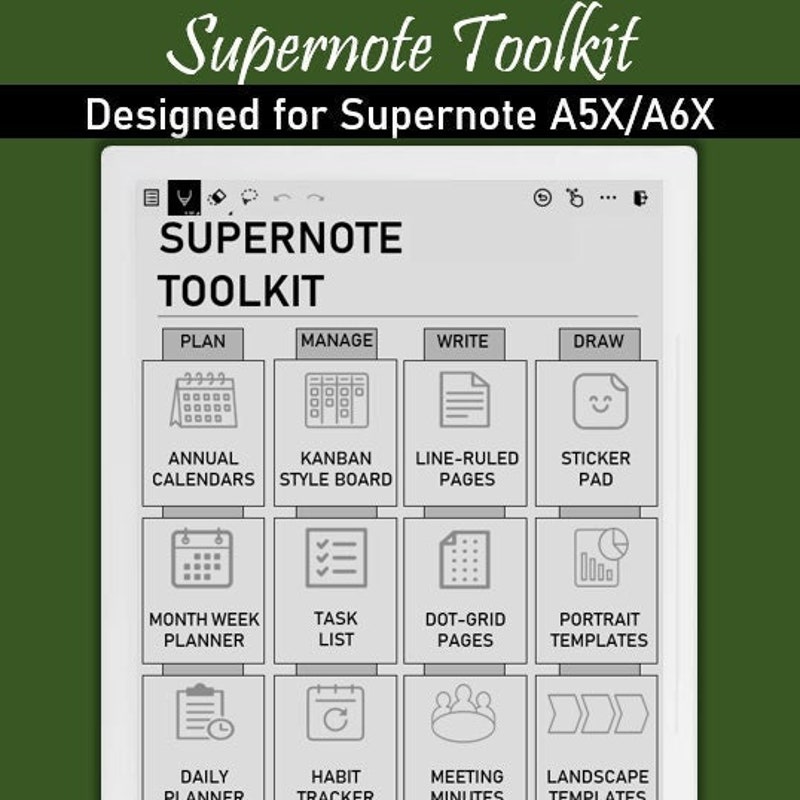 Supernote Manta Case - Etsy