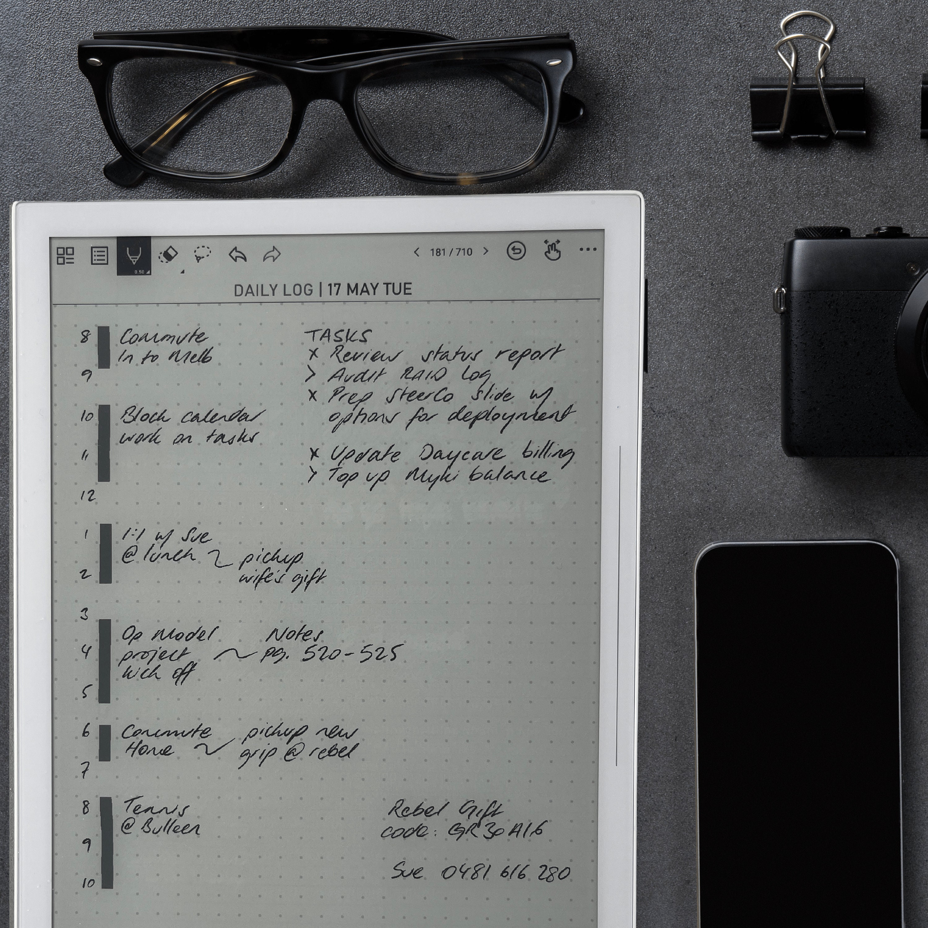 Supernote Bullet Journal - Etsy Ireland