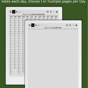 Supernote Bullet Journal - Etsy