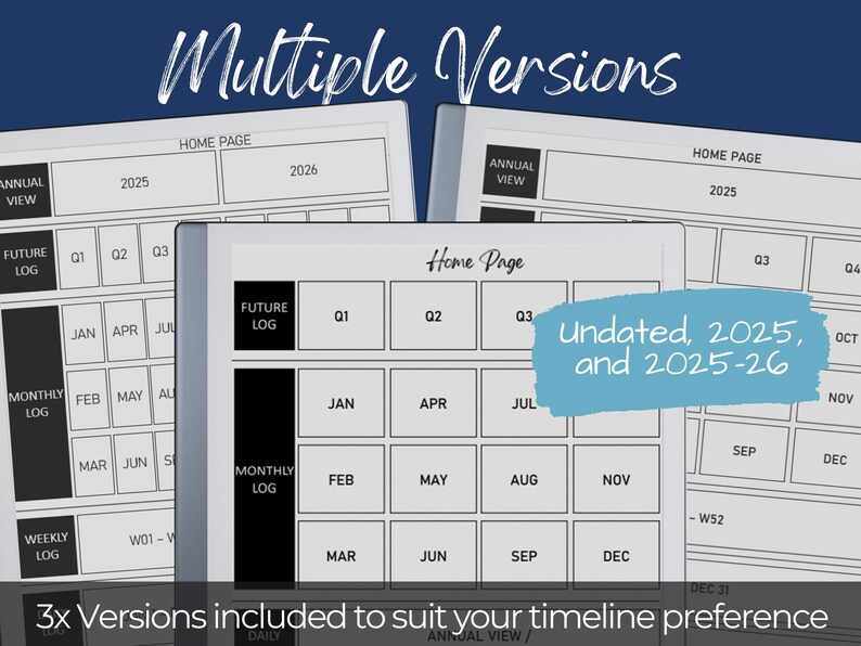 Bullet Journal for the Remarkable Tablets - Etsy UK