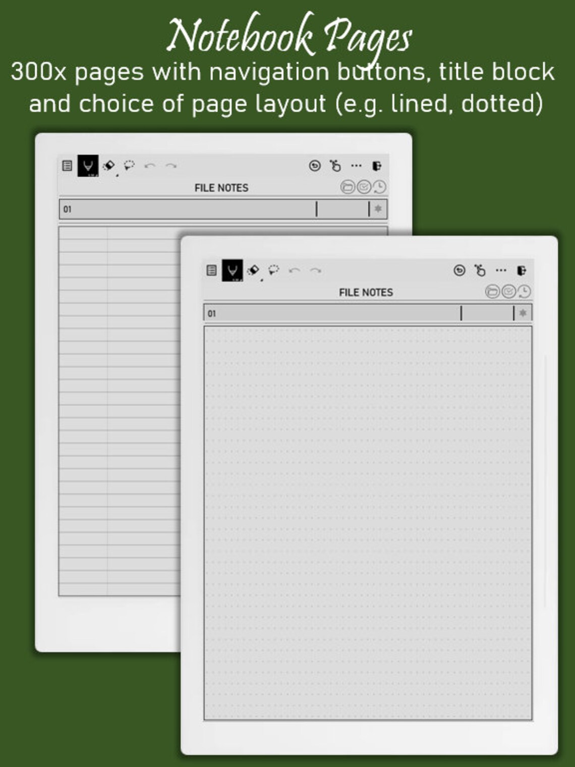 Supernote Notebook - Etsy